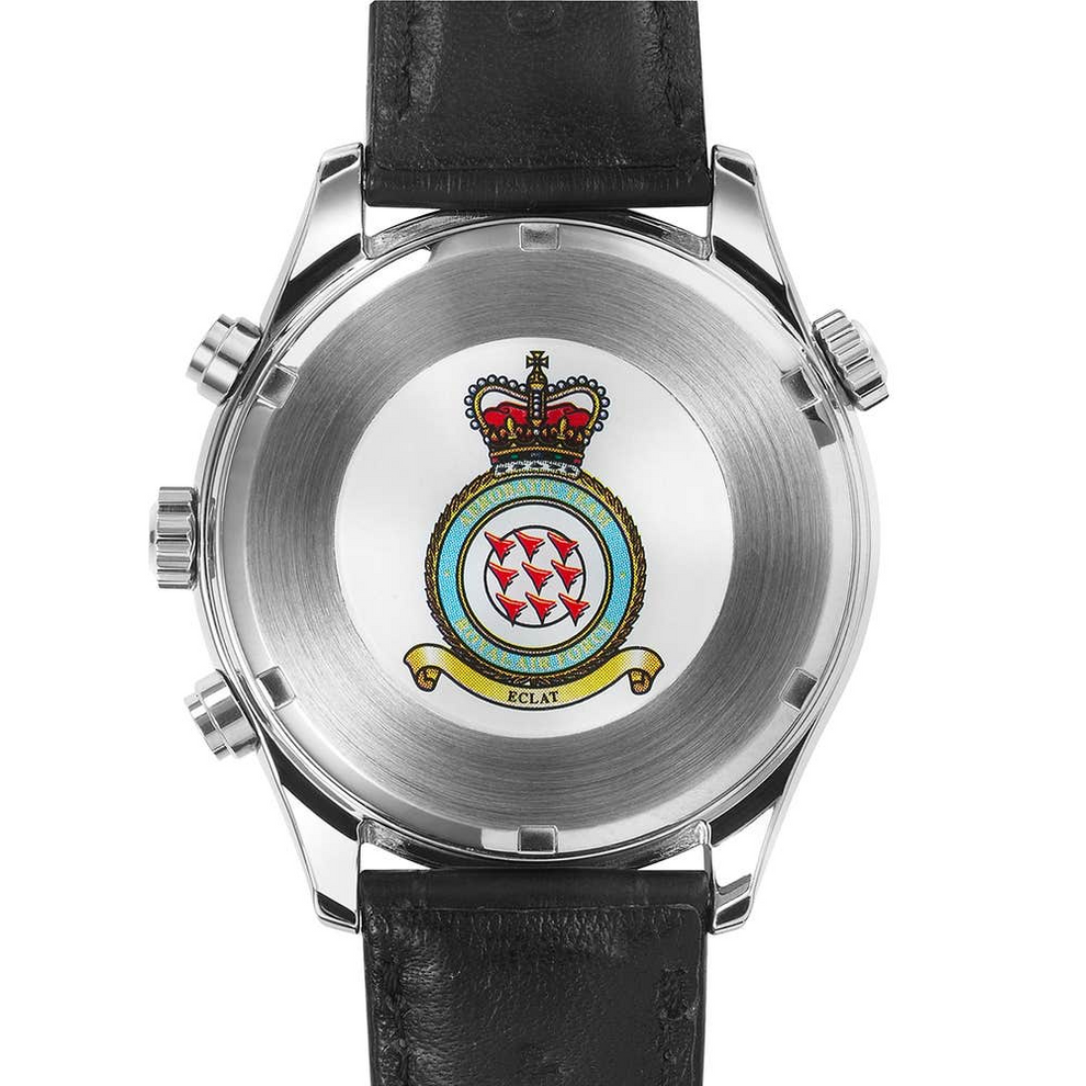 Citizen Eco-Drive Red Arrows Black Dial Stainless Steel Mens Chronogra ...